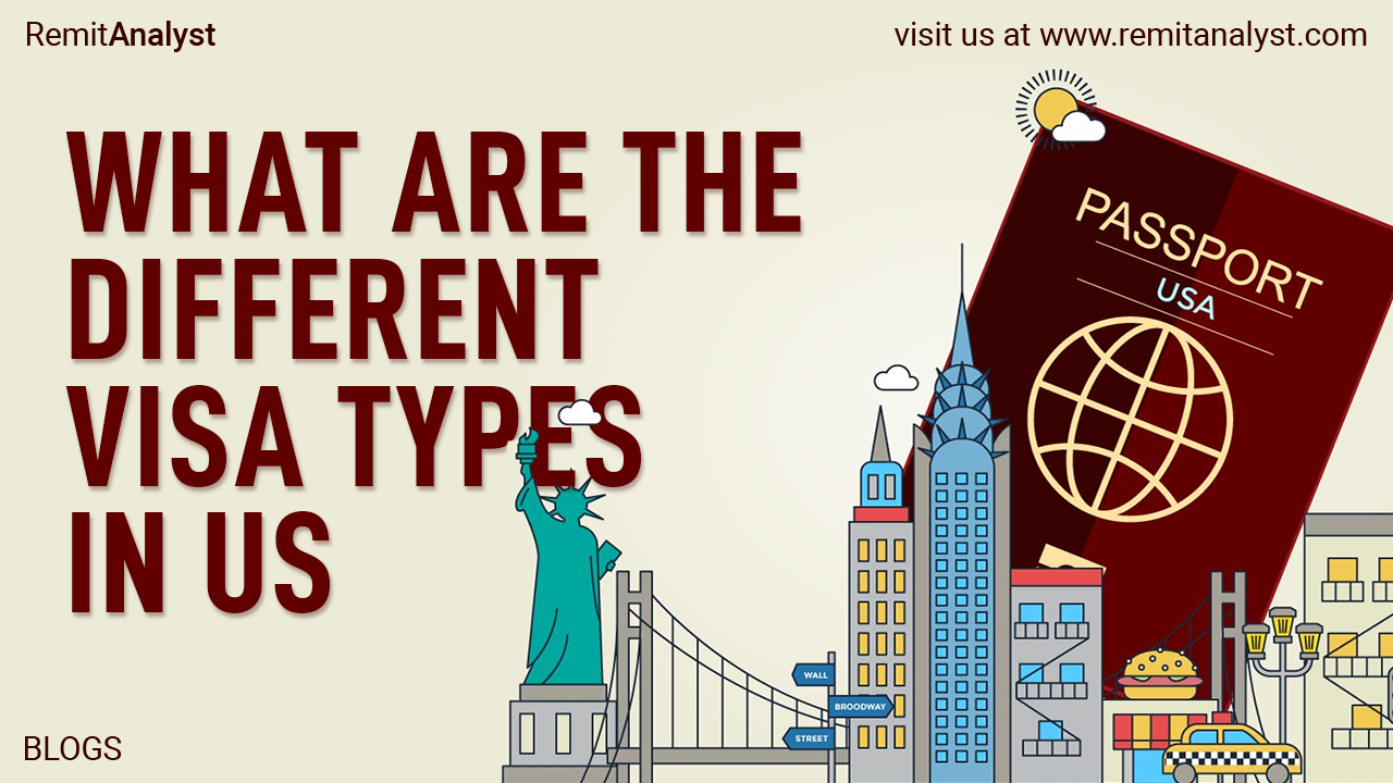 What are the different visa types in the US